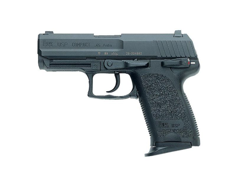 HK USP Compact V1 DA/SA Semi Auto Pistol with Safety/Decocker | Bass ...